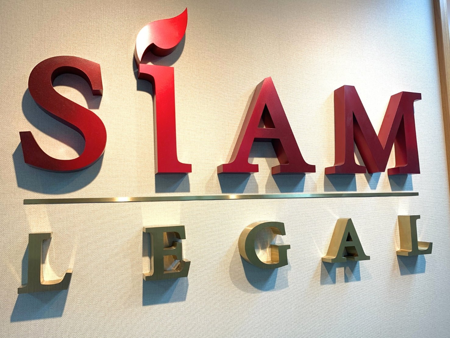 We make metal letters, logos, and steel signs with real samples.