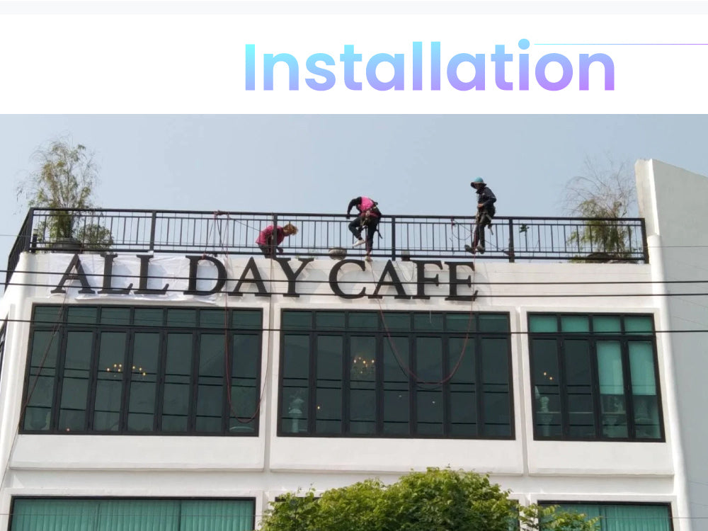 Sign making & installation nationwide – Octopus