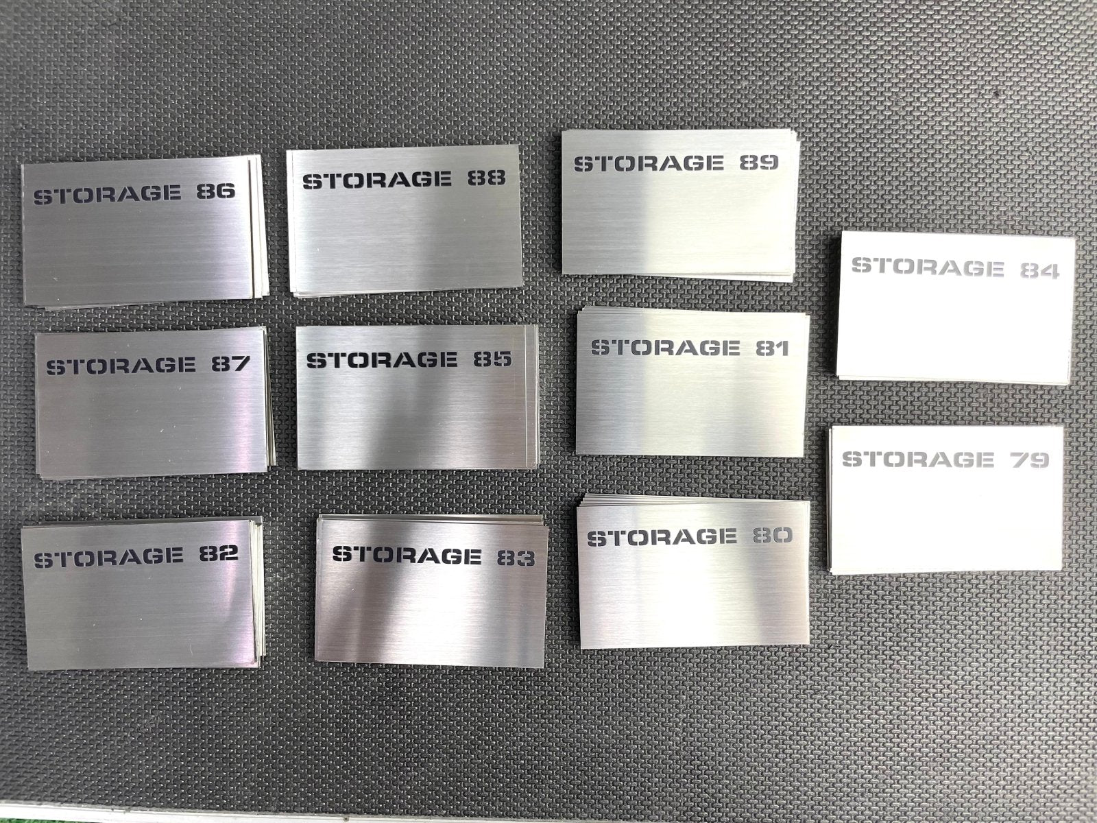 Steel Nameplate | Name tag – Octopus Media Solutions