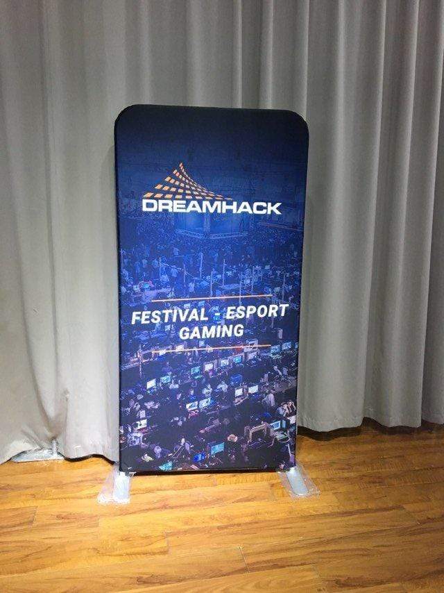 Fabric Ad Stand | Advertising Fabric Banner with Stand