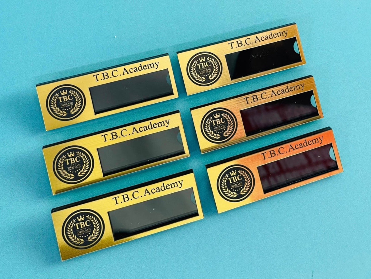 ป้ายชื่อ ติดหน้าอก เนมแทก | Name Plate, Name Tag