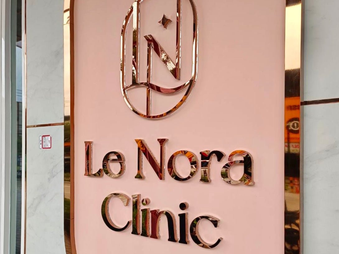 Custom Clinic Signage | Signage Maker in Thailand