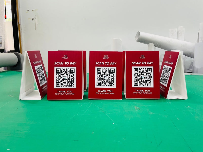 Tent Card เต้นท์การ์ด เต้นท์การ์ดตั้งโต๊ะ ป้ายตั้งโต๊ะ