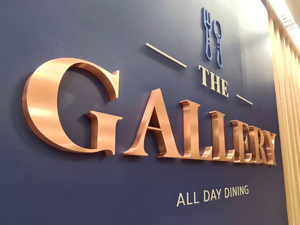 Shop name signs, shop logos | LED light signs, metal letters, acrylic ...