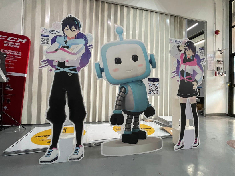 Anime standee, cartoon character die-cut standee | Octopus Media Solutions