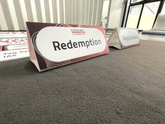 Tent card | Table standee | Custom Prints on Demand – Octopus Media ...