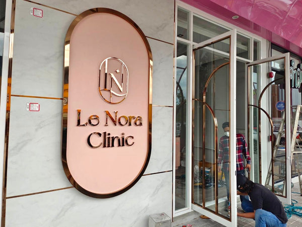 Custom Clinic Signage | Signage Maker in Thailand