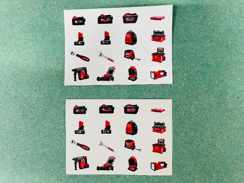 A5/A4 cartoon die-cut stickers – Octopus Media Solutions